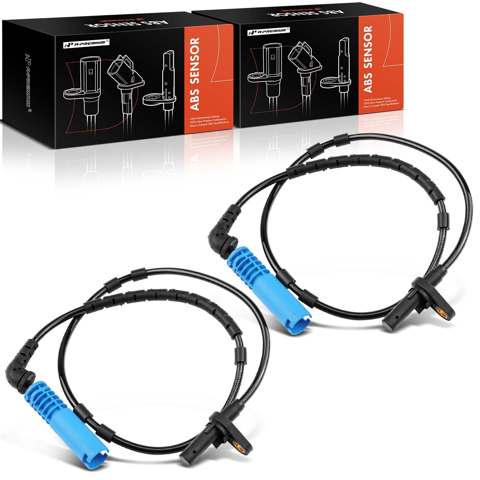 Amazon.com: A-Premium ABS Wheel Speed Sensor Compatible with BMW Models ...