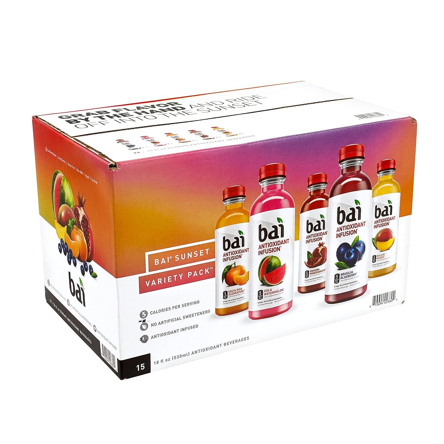 Snapklik.com : Bai 15Piece Variety Pack