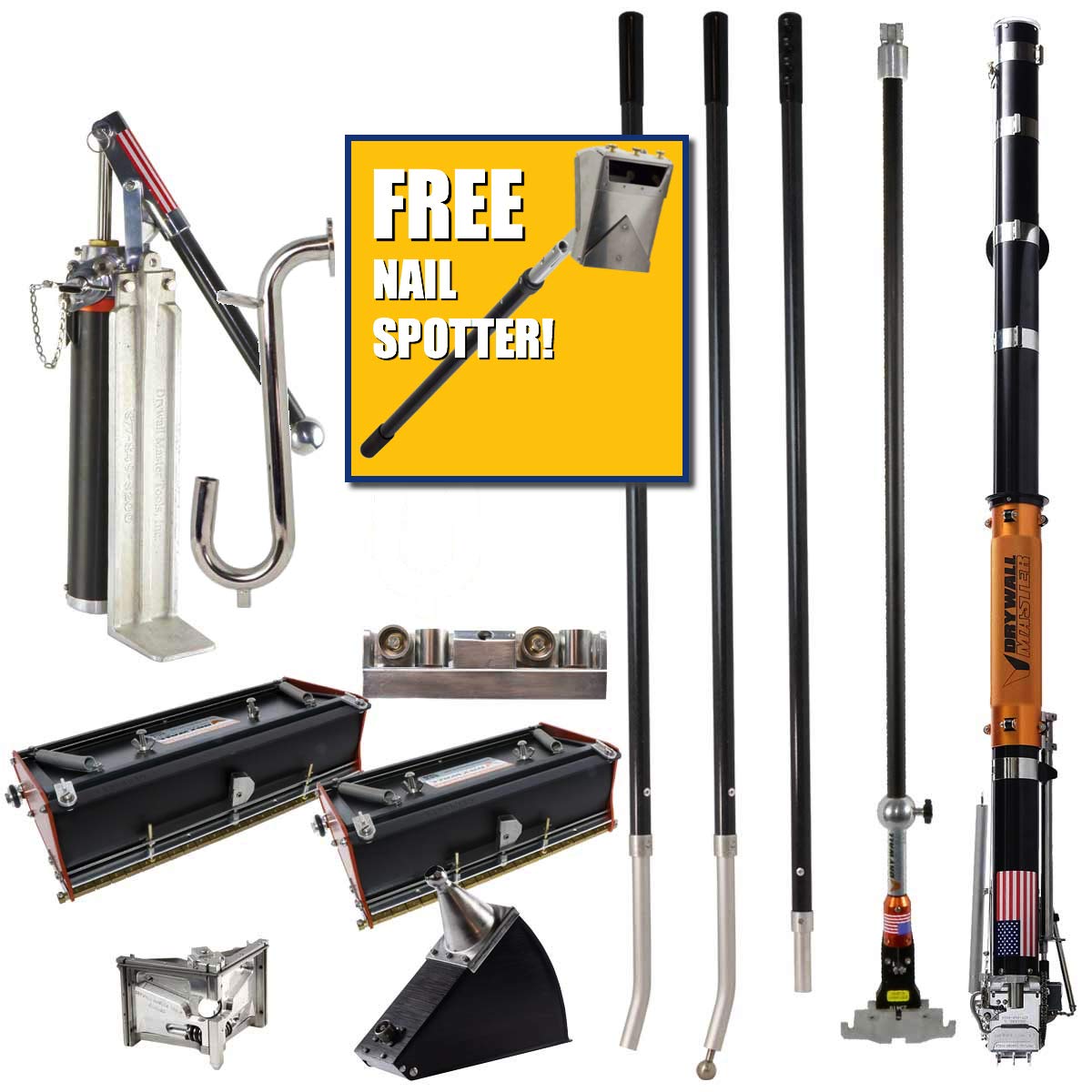Buy Drywall Master Professional Taping and Finishing Tool Set Plus FREE ...