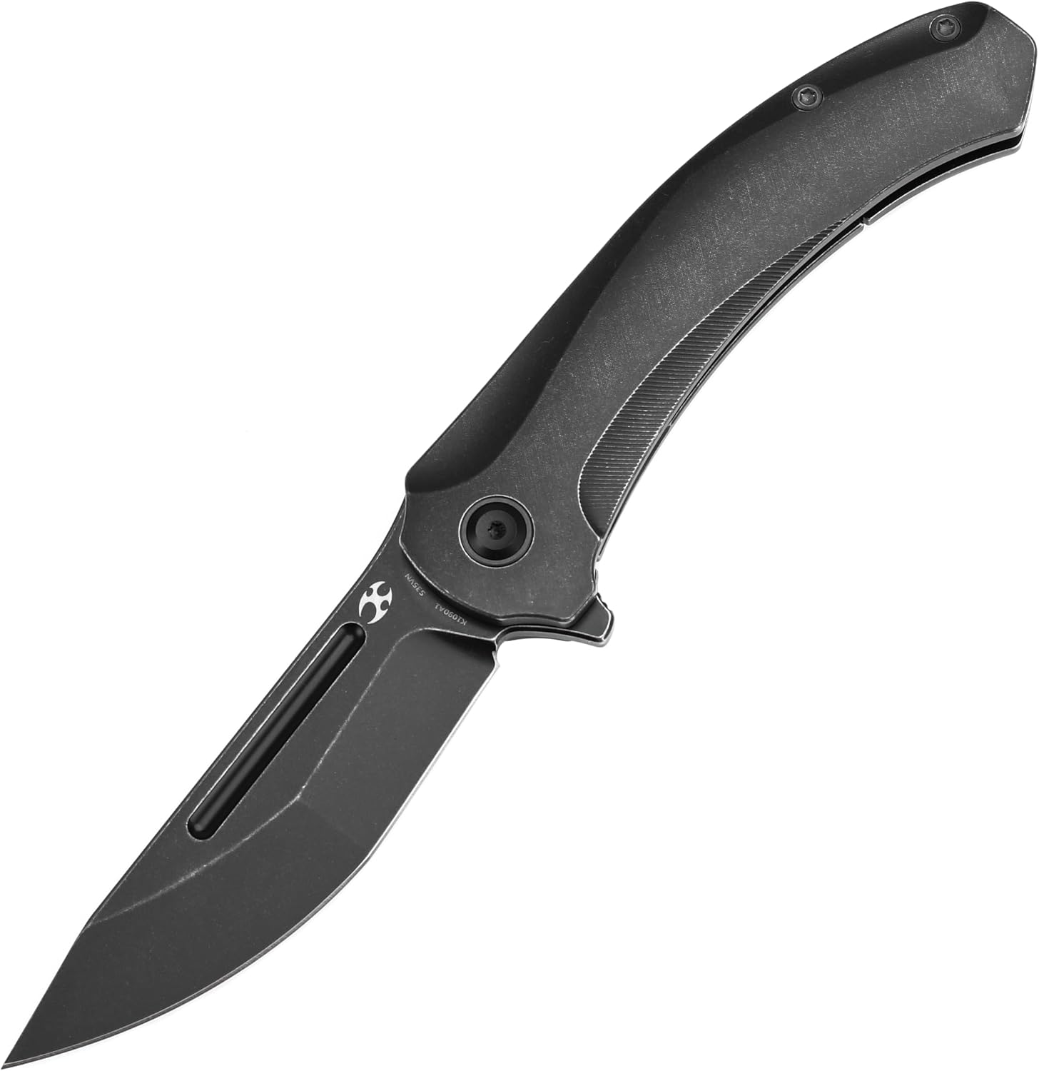 Amazon.com: KANSEPT Hira Pocket Knife, 3.46'' Blackwash CPM S35VN Sharp ...