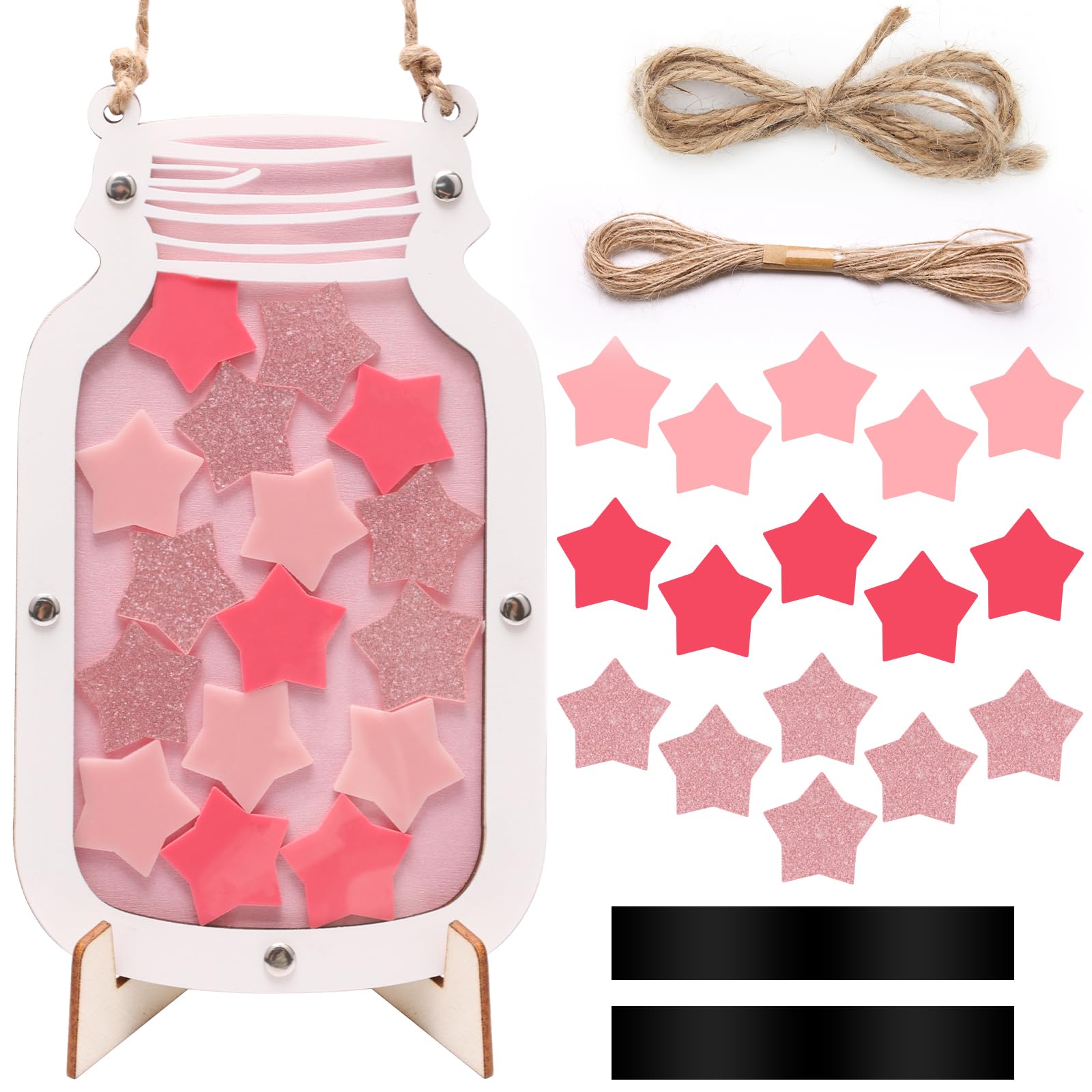 Pink Reward Incentive Jar with Stars, Winspeed Reward Charts for Class ...