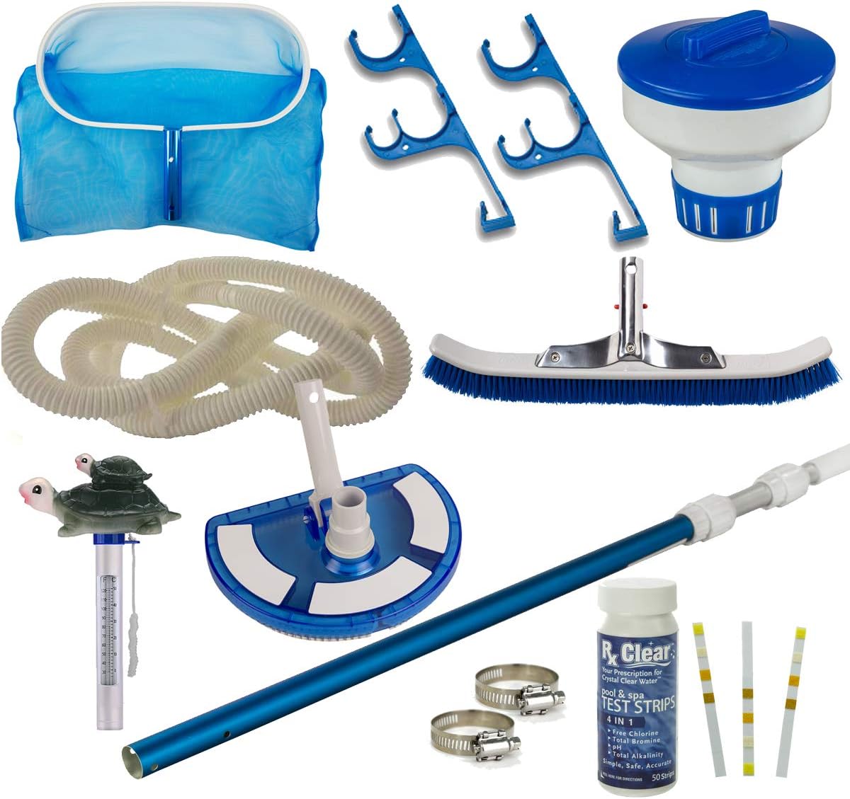 Amazon.com : Supreme Maintenance Kit for Swimming Pools | Including 18 ...