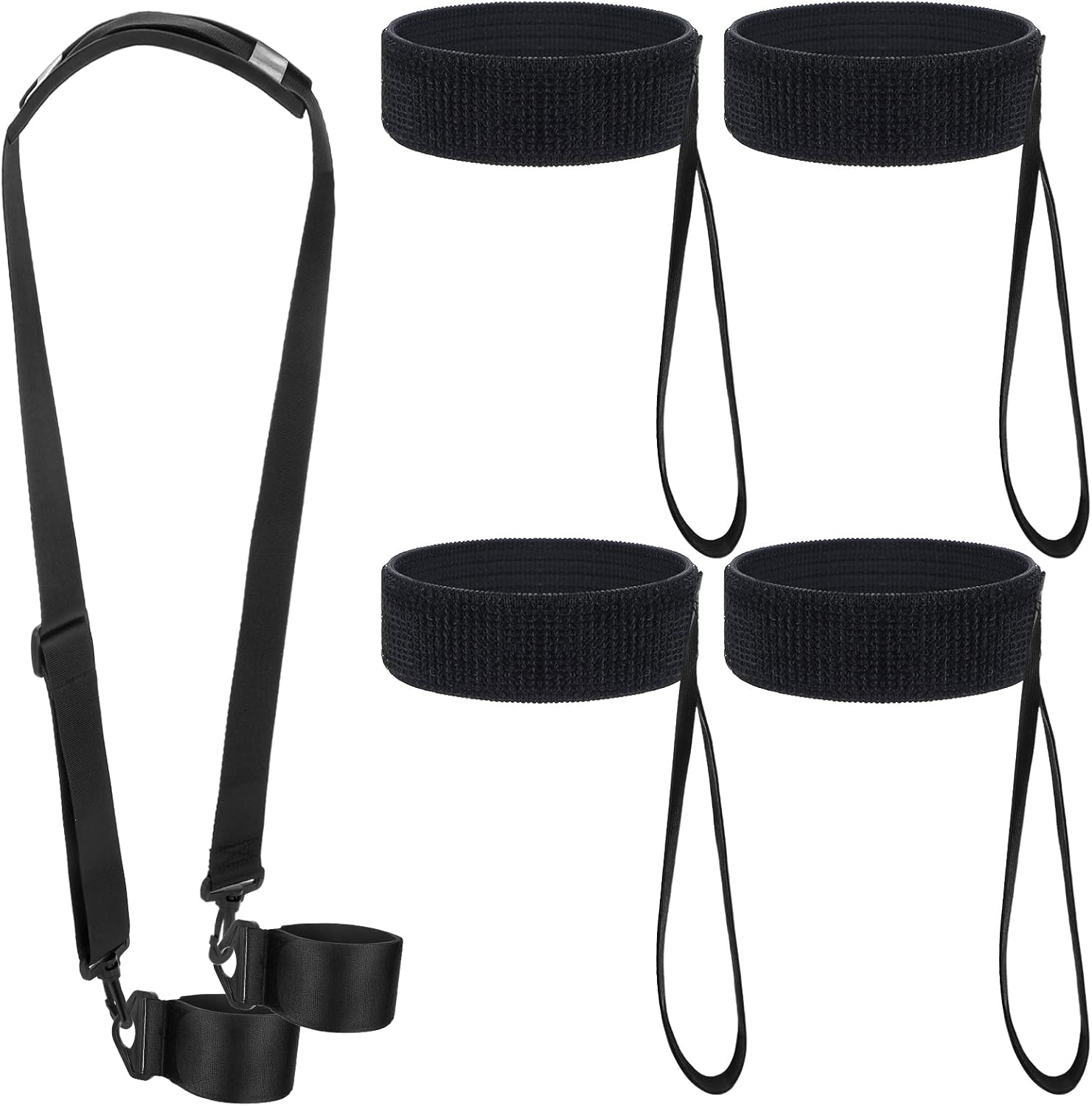 Amazon.com: VioraWhite 5 Pcs Ski Carrier Strap and Sport Glove Safety ...