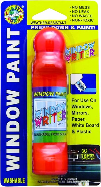 Amazon.com : Crafty Dab Window Writer - Orange : Art Paints : Arts ...