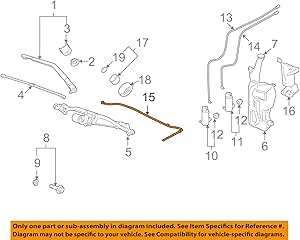 Amazon.com: Genuine GM Hose Part# - 20908176 : Automotive