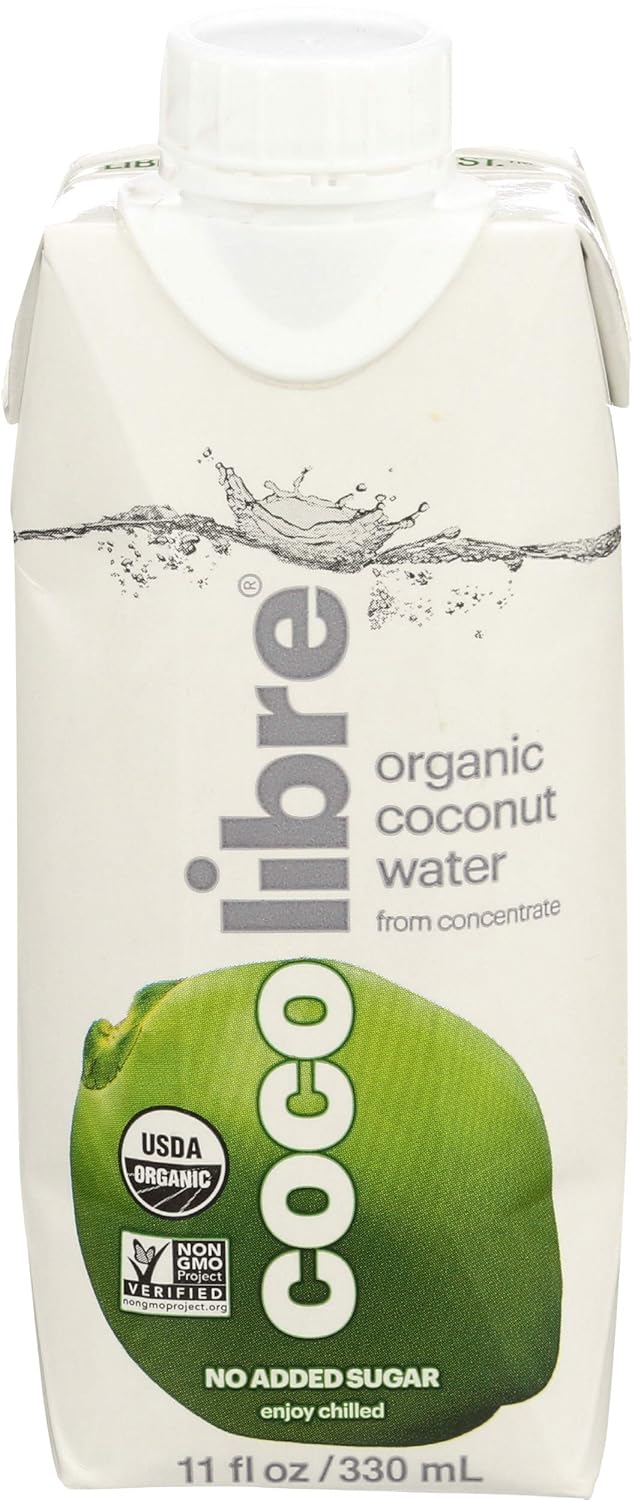 Amazon.com : COCO LIBRE COCONUT WATER ORG TETRA 11OZ : Grocery ...