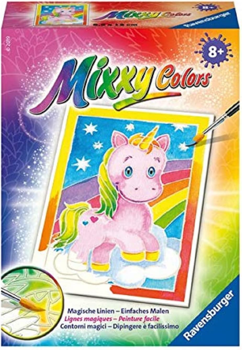 Ravensburger Mixxy Colors Malen 27687 - Niedliches Einhorn: Amazon.de ...