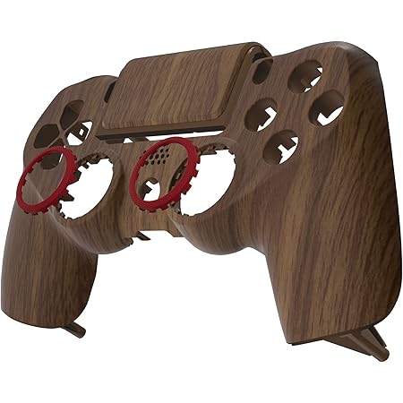 Amazon.com: eXtremeRate Wood Grain Ghost Replacement Faceplate Touchpad ...