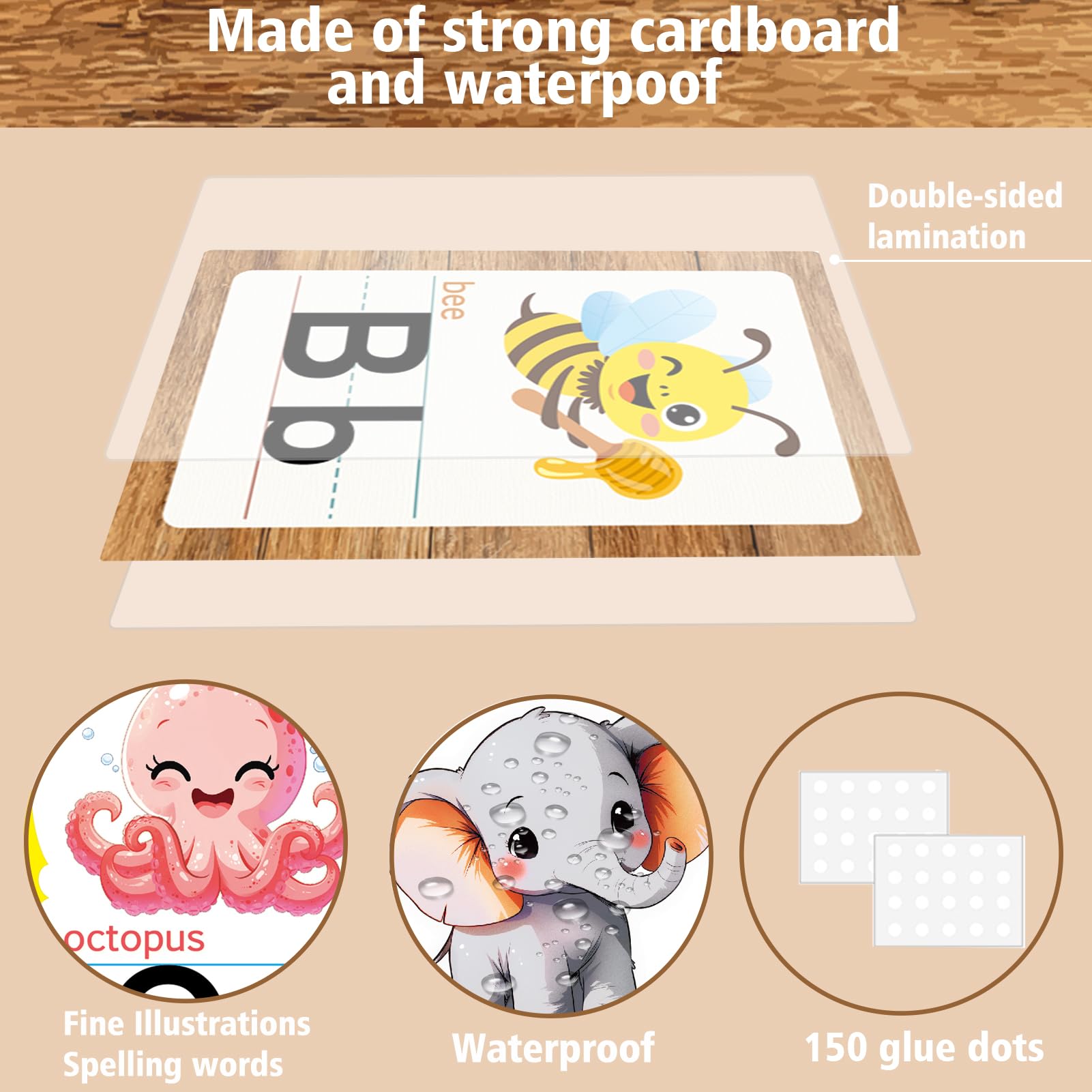 Snapklik.com : Alphabet Letters For Wall - ABC Alphabet Poster ...