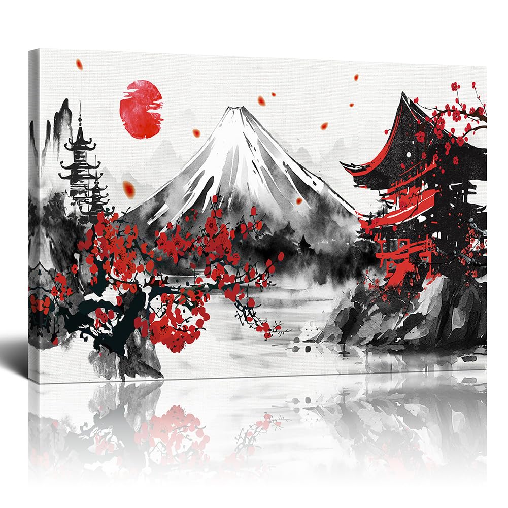 Japanese Ink Drawings Monochrome Ink Beyond The Rainbow Japanese Ink