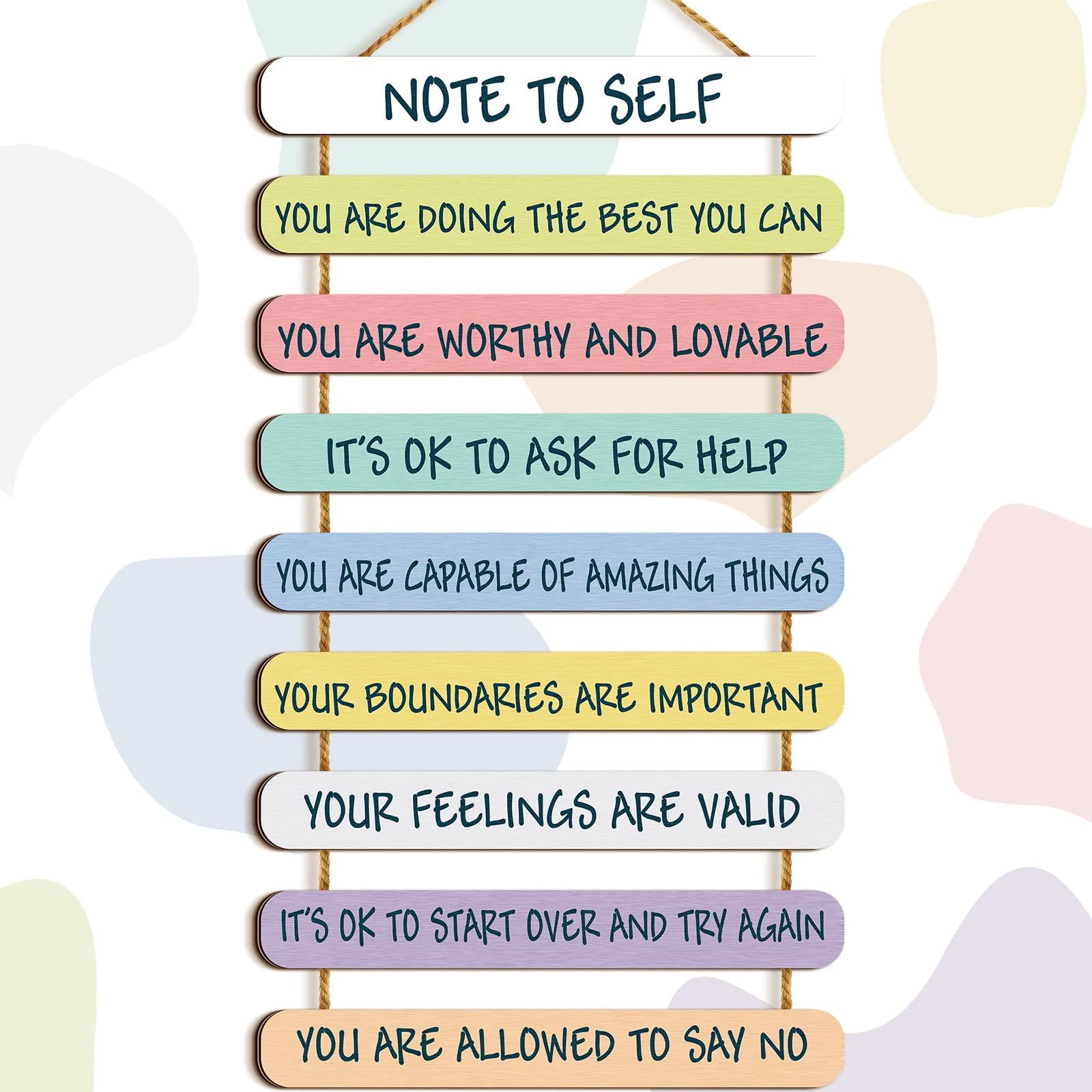 Inspirational Wall Decor For Office Gentle Reminders Positive ...