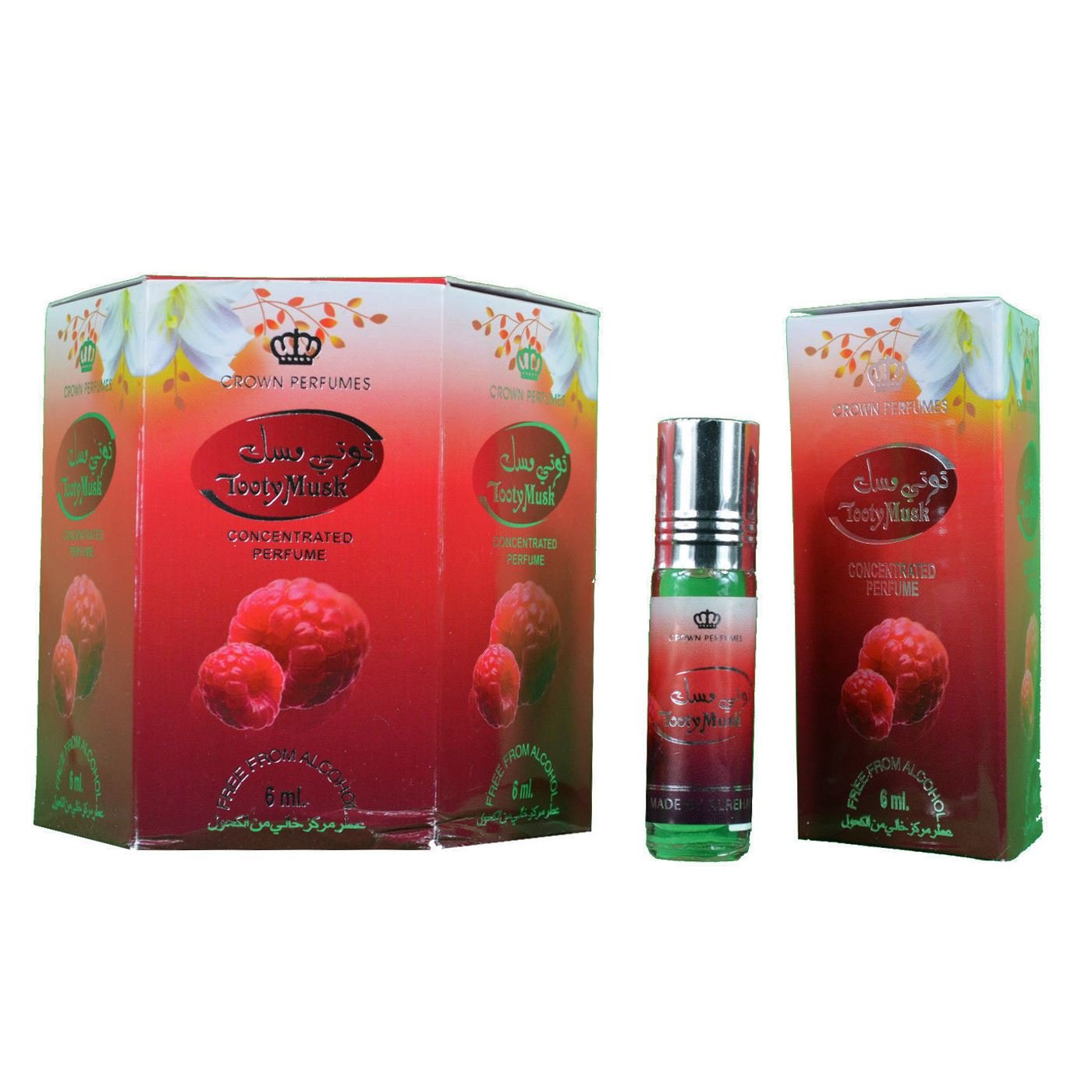 Tooty Musk Perfume Oil - 6 x 6ml by Al Rehab : Amazon.co.uk: Beauty