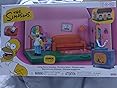Amazon.com: Disney The Simpsons Living Room Diorama House Playset, 2.5 ...