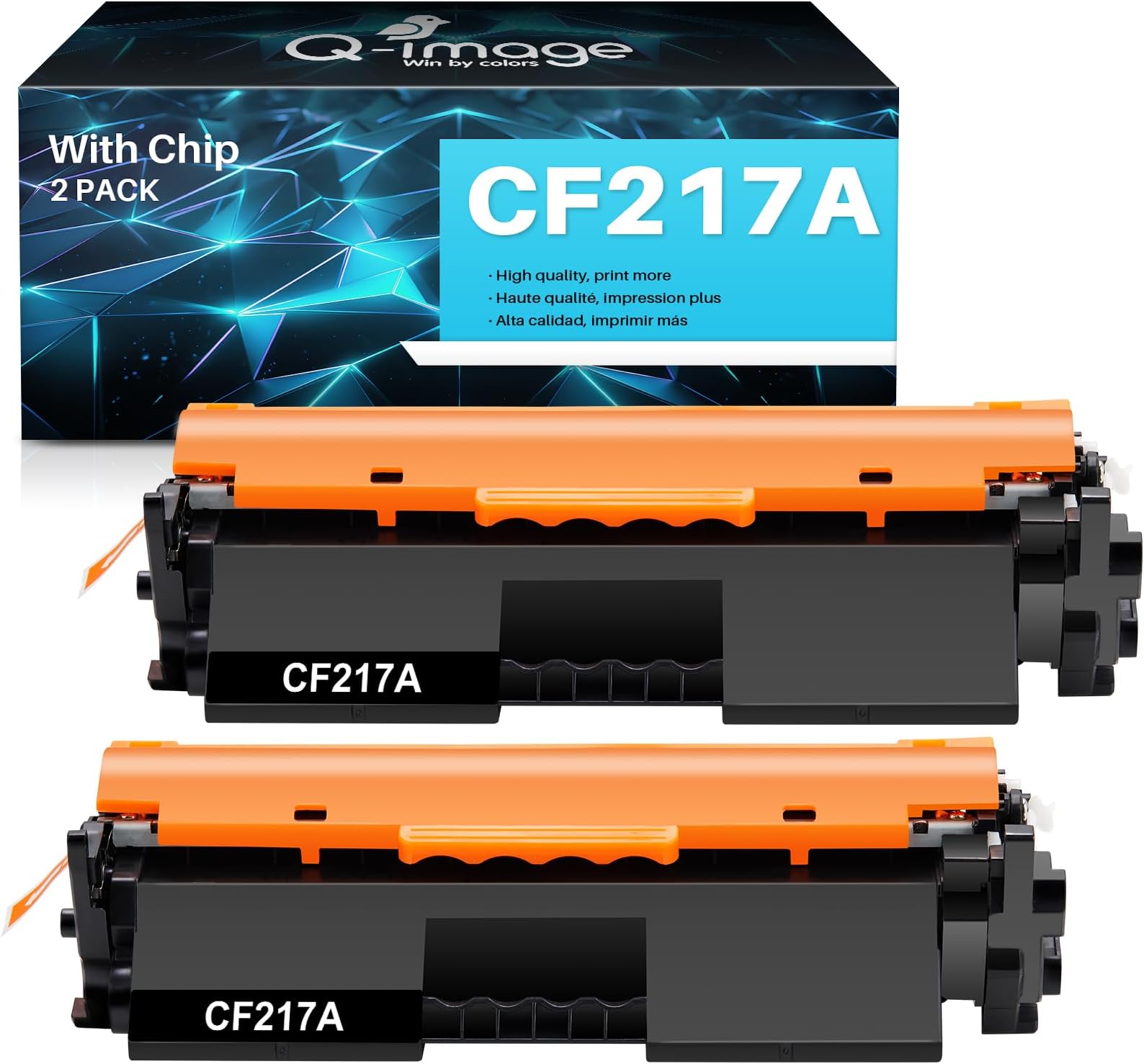 CF217A 17A Black Toner Cartridge Replacement for HP 17A CF217A M102w ...