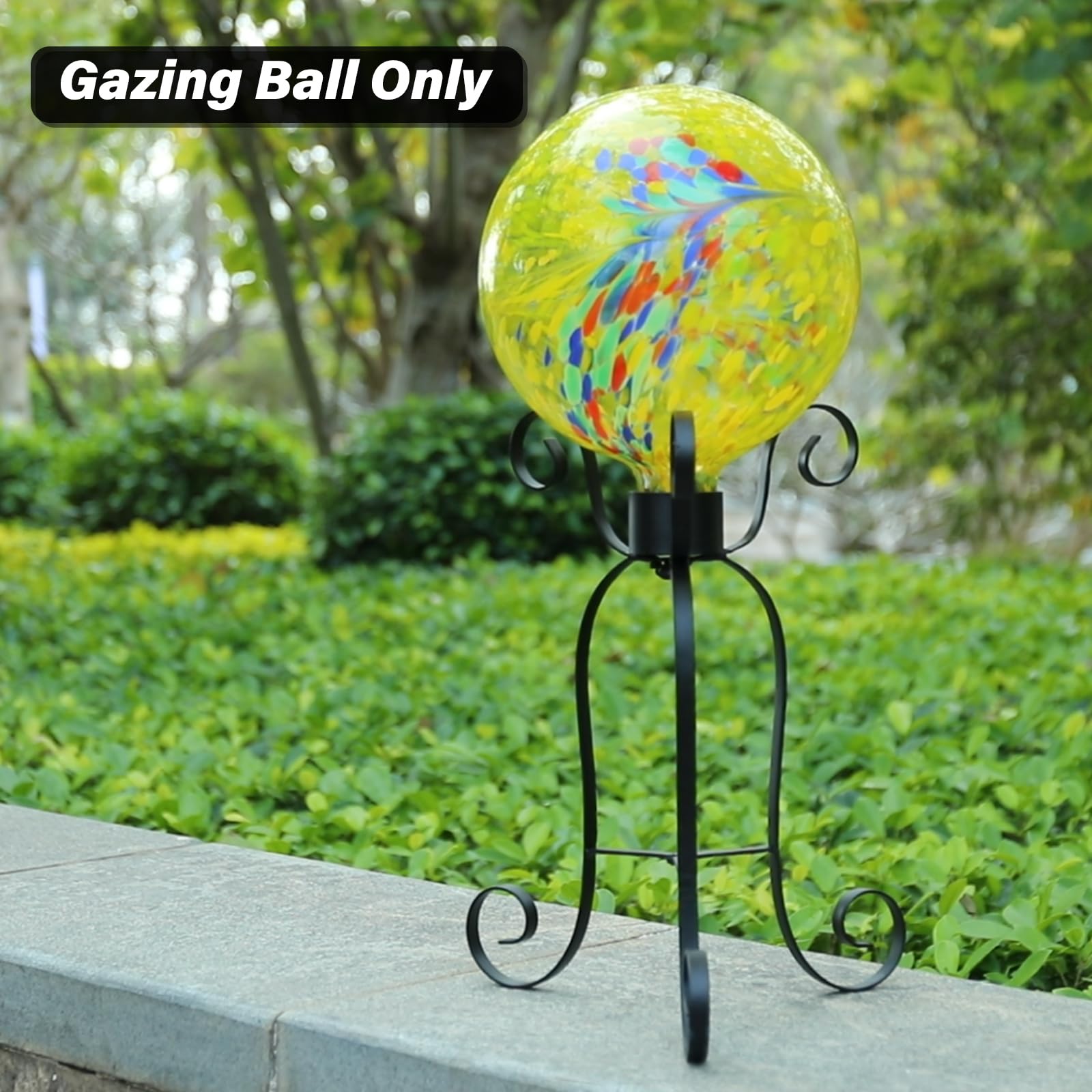 Gazing Balls Garden Ideas