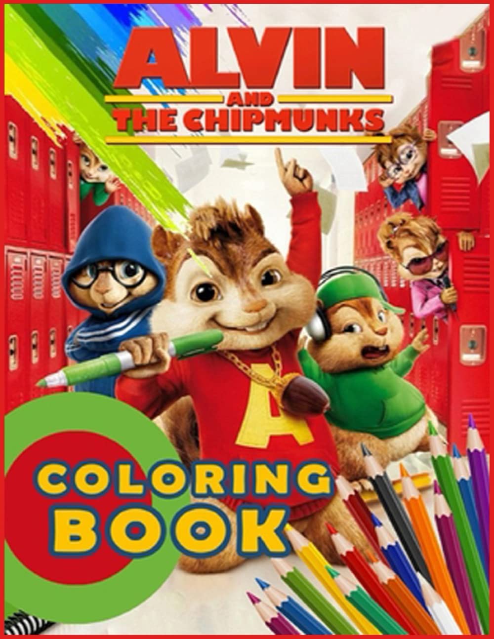 Buy Alvin and the Chipmunks coloring Book: +60 Alvin and the Chipmunks ...