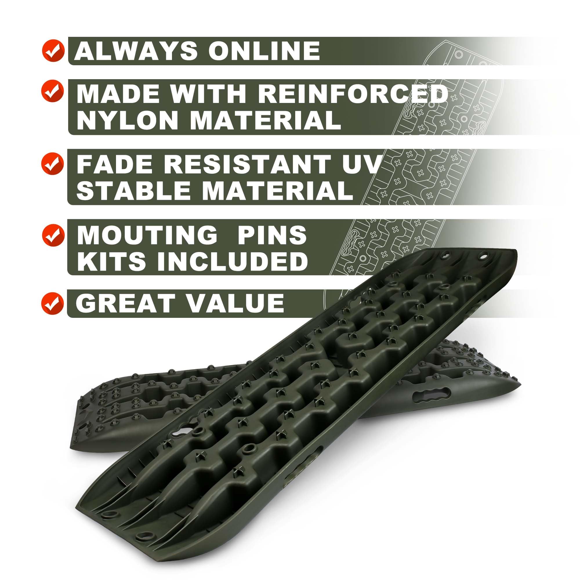 Snapklik.com : X-BULL New Recovery Traction Tracks Sand Mud Snow Track ...
