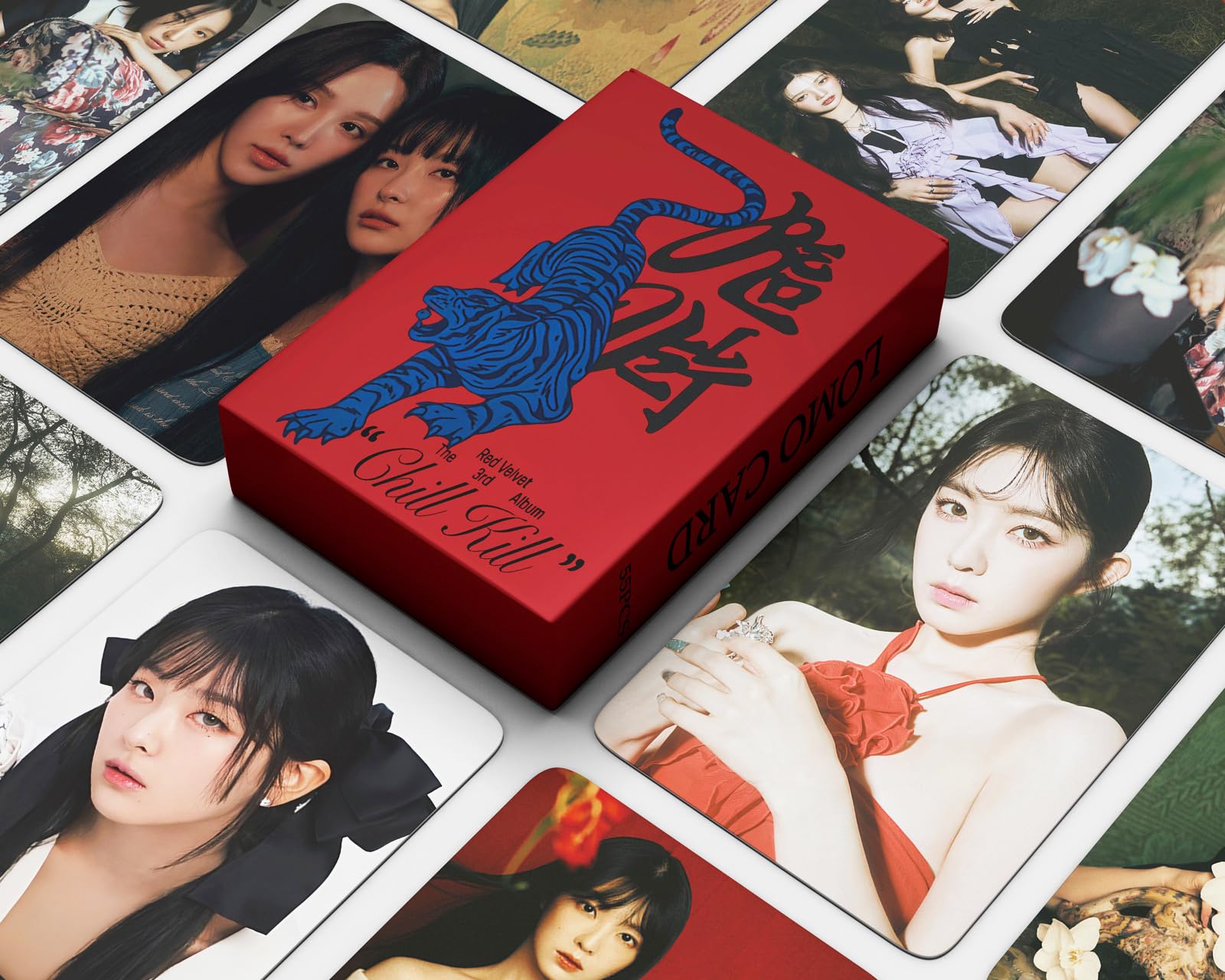 Amazon.com: Funwaretech Red Velvet Chill Kill Photocards 55 Pcs 2023 ...