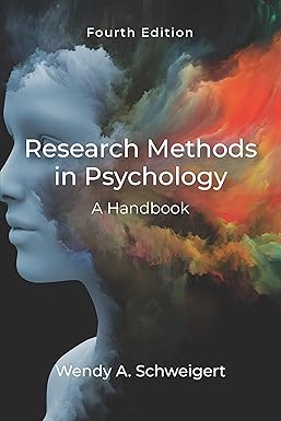 Amazon.com: Research Methods in Psychology: A Handbook, Fourth Edition ...