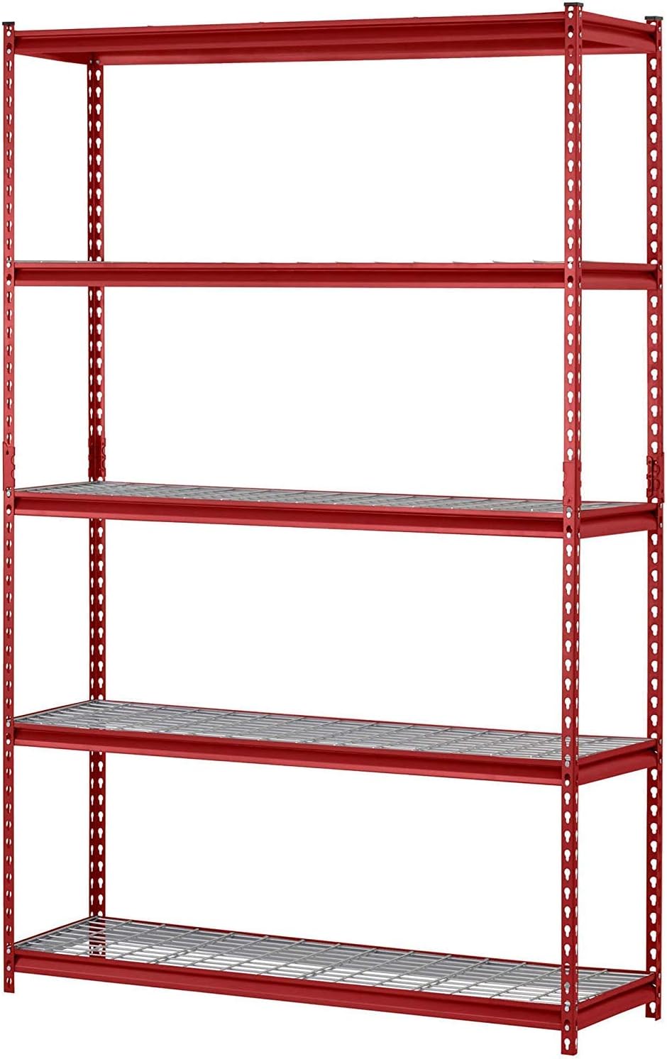 Amazon.com: Muscle Rack UR184872-R 5-Shelf Steel Shelving Unit, 48 ...
