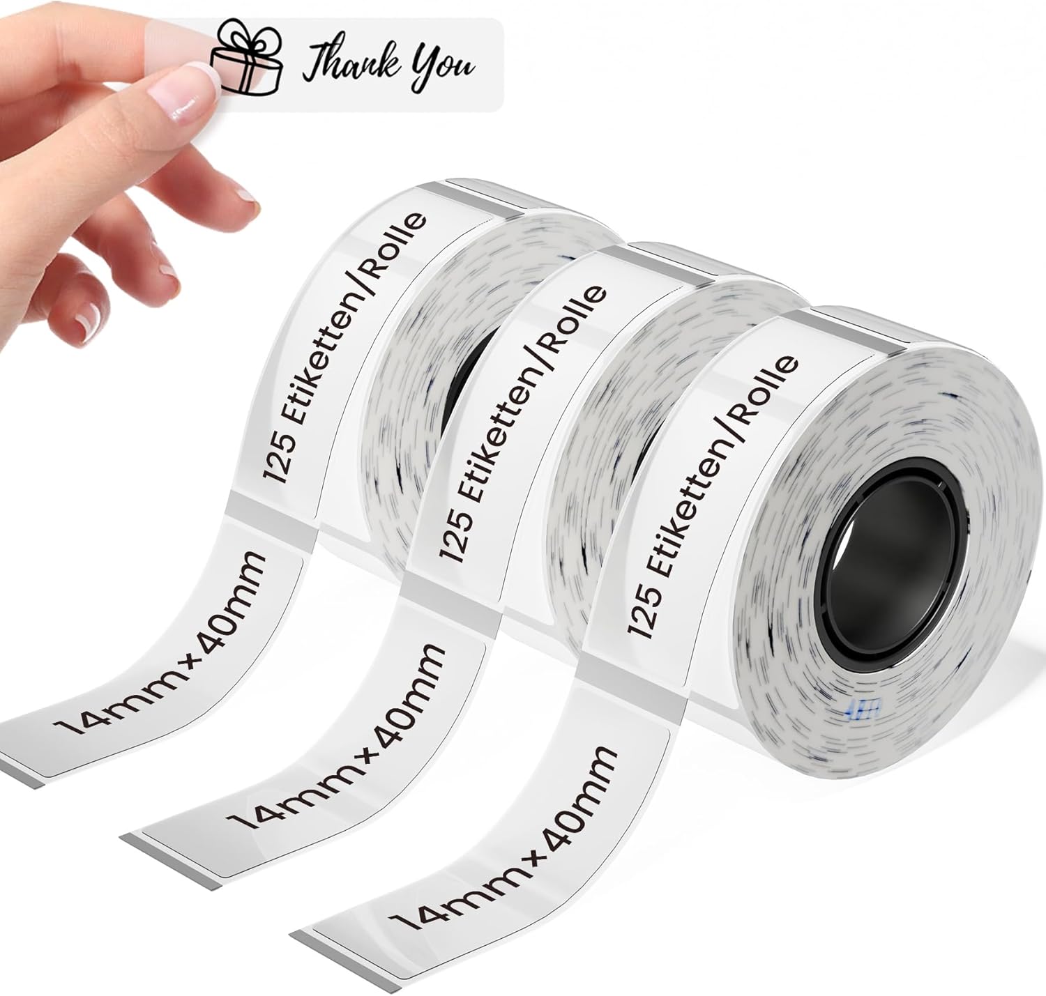 Amazon.com: Clear D30 Label Maker Tape Refill, for D30 D32 D10 D35 Q30 ...