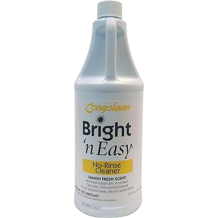Amazon.com: Congoleum Bright 'N Easy No Rinse Cleaner - 32 Ounce Bottle ...