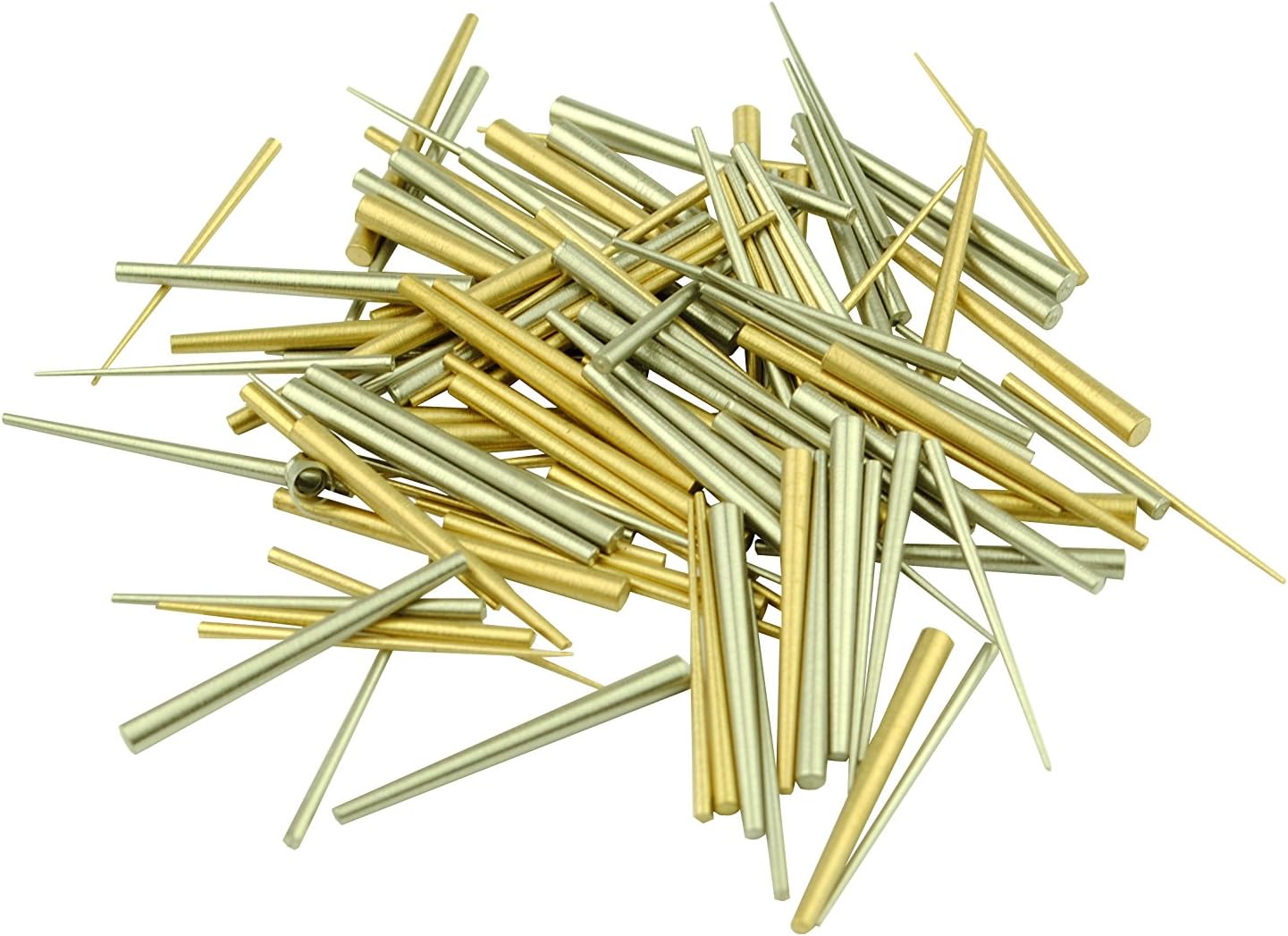Harts 100 units Brass and Steel Taper Assorted Clock Pins : Amazon.co ...