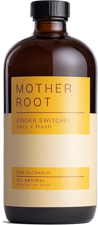 Mother Root Ginger Switchel Non-Alcoholic Aperitif, 480ml : Amazon.co ...
