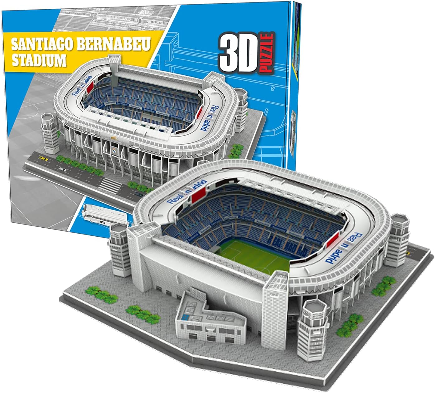 Georgie Porgy 3D Football Stadium Puzzle Toy DIY Building Model Kits ...