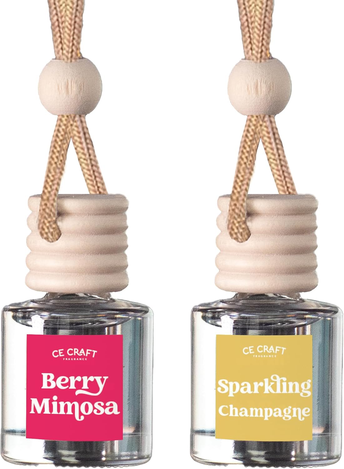 Amazon.com: CE Craft Berry Mimosa + Champagne Car Air Hanging Fragrance ...