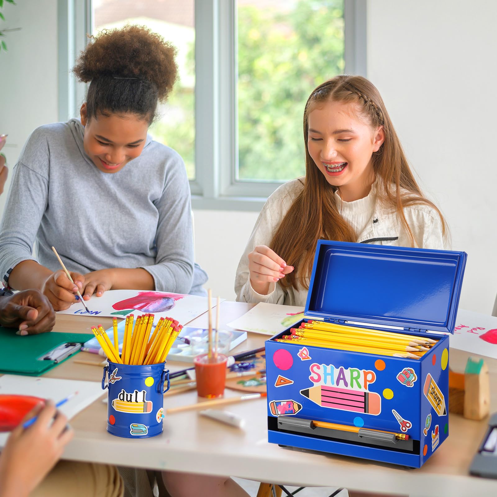 Snapklik.com : Mifoci 8 Pcs Pencil Dispenser Kit For Classroom ...