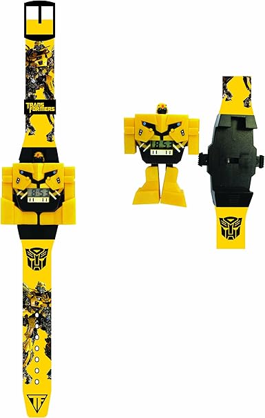 Transformers Kids Bumblebee Character LCD Watch TF45 : Amazon.co.uk ...