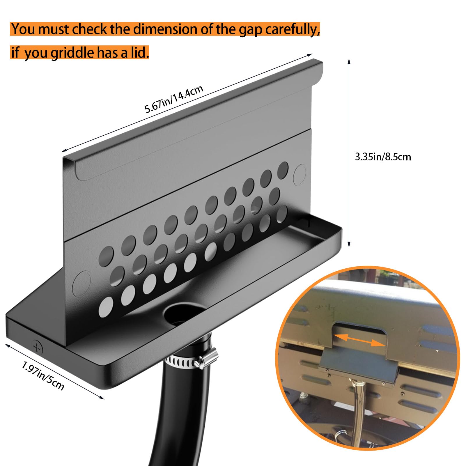 Snapklik.com : Grease Drainage System For Blackstone Rear Grease ...
