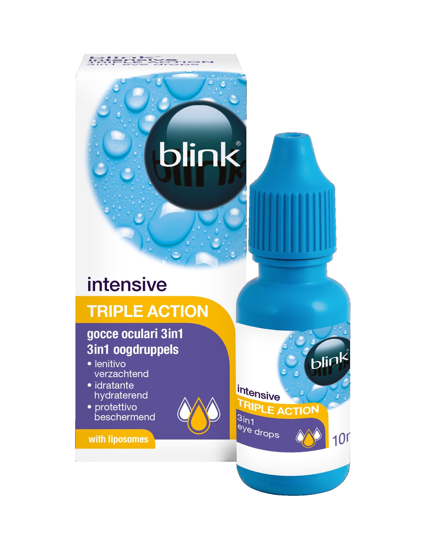 blink Bausch + Lomb blink Intensive Triple Action 10 ml : Amazon.it ...