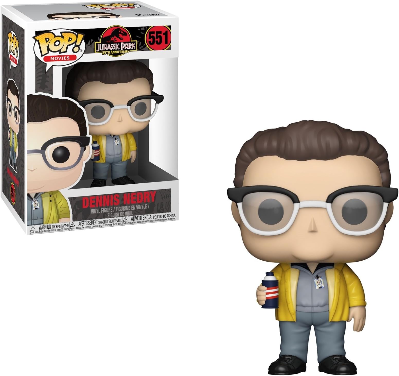 Amazon.com: Funko Pop! Town: Jurassic Park - John Hammond with Gates ...