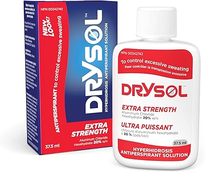 Drysol Clinical Strength Antiperspirant for Excessive Sweating