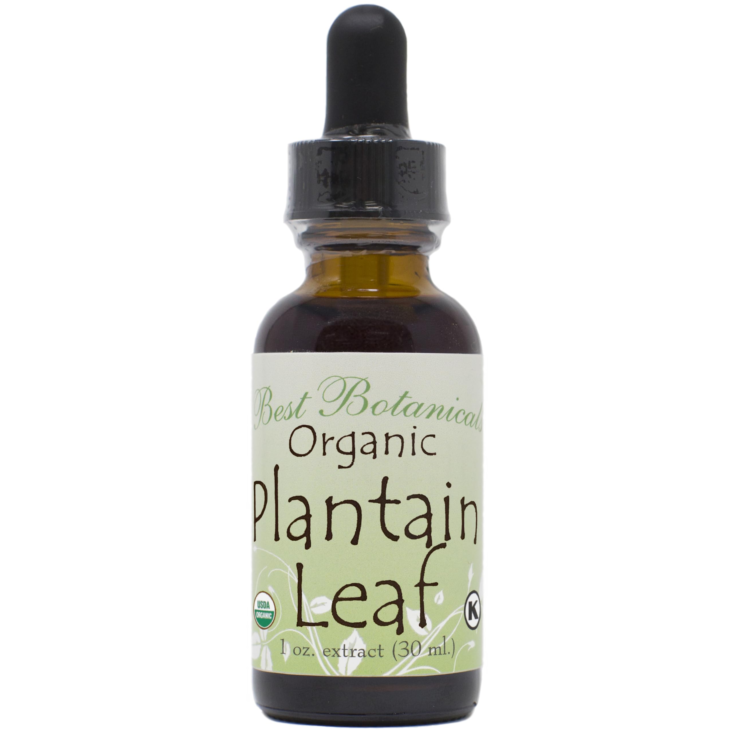 Amazon.com: Best Botanicals Organic Plantain Leaf Extract 1 oz ...
