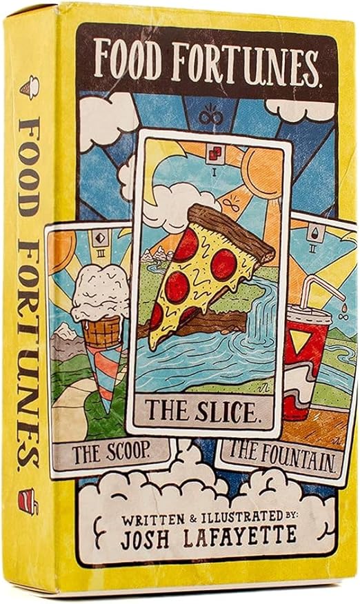 Food Fortunes Card Deck (Gifts for Foodies, Food Lover Gifts, Funny ...