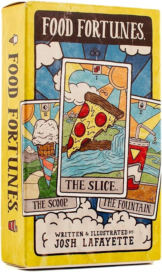 Food Fortunes Card Deck (Gifts for Foodies, Food Lover Gifts, Funny ...