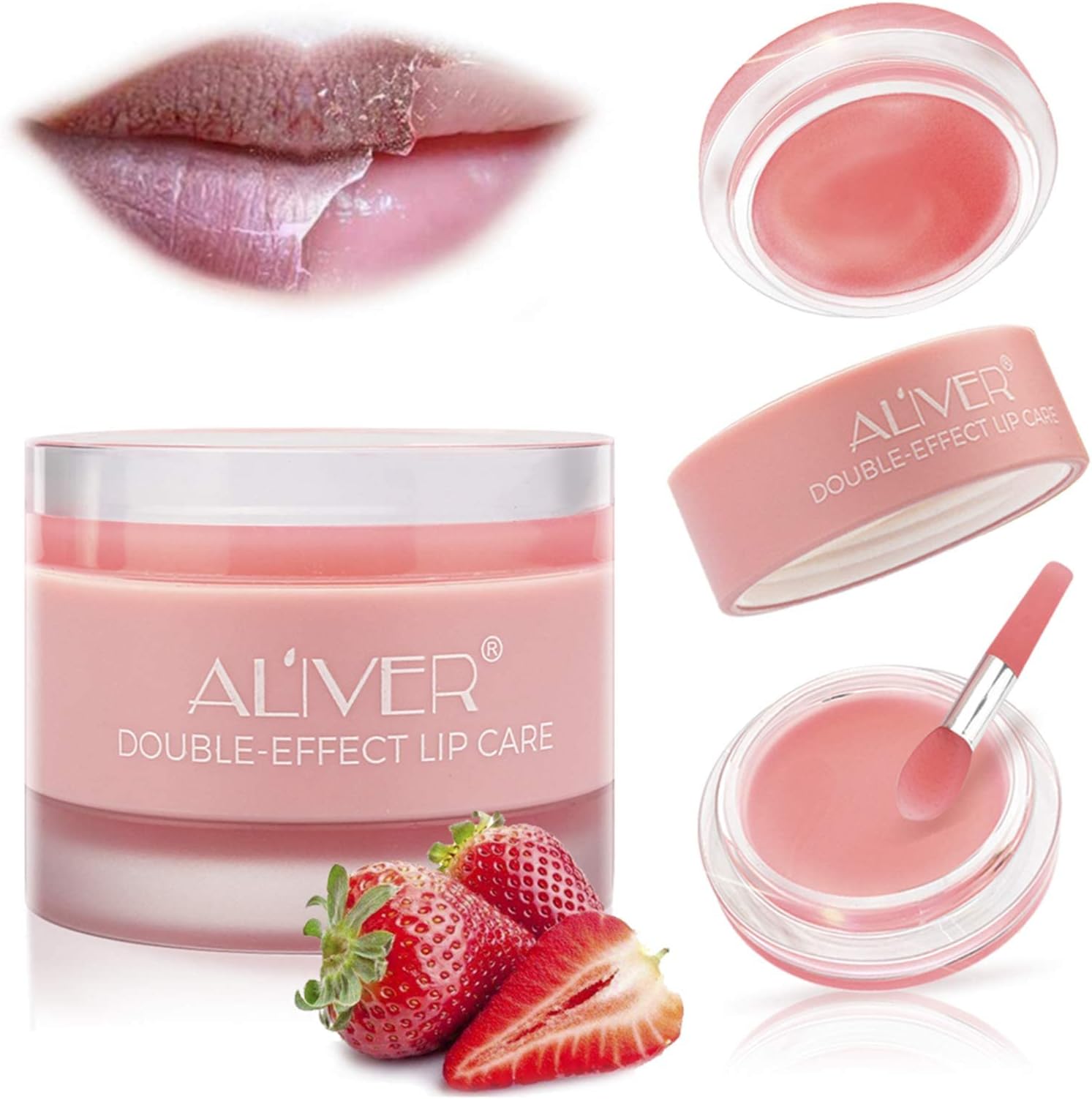 Amazon.com : ANAI RUI Lip Care Kit - Lip Sugar Scrub Set, Lip Sleeping ...