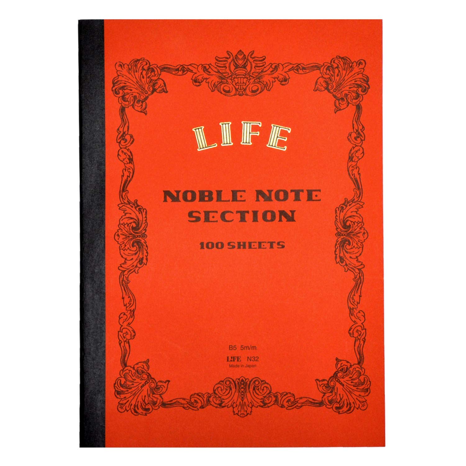 ライフ Life Notebook, Noble Notebook, Grid Type, B5 N32 : Amazon.ca ...