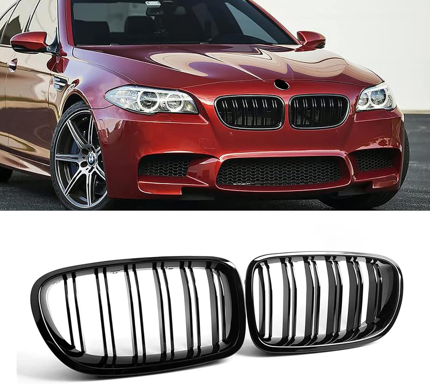 GY F10 Grilles,Front Replacement Kidney Grille Grill for BMW 5 Series ...