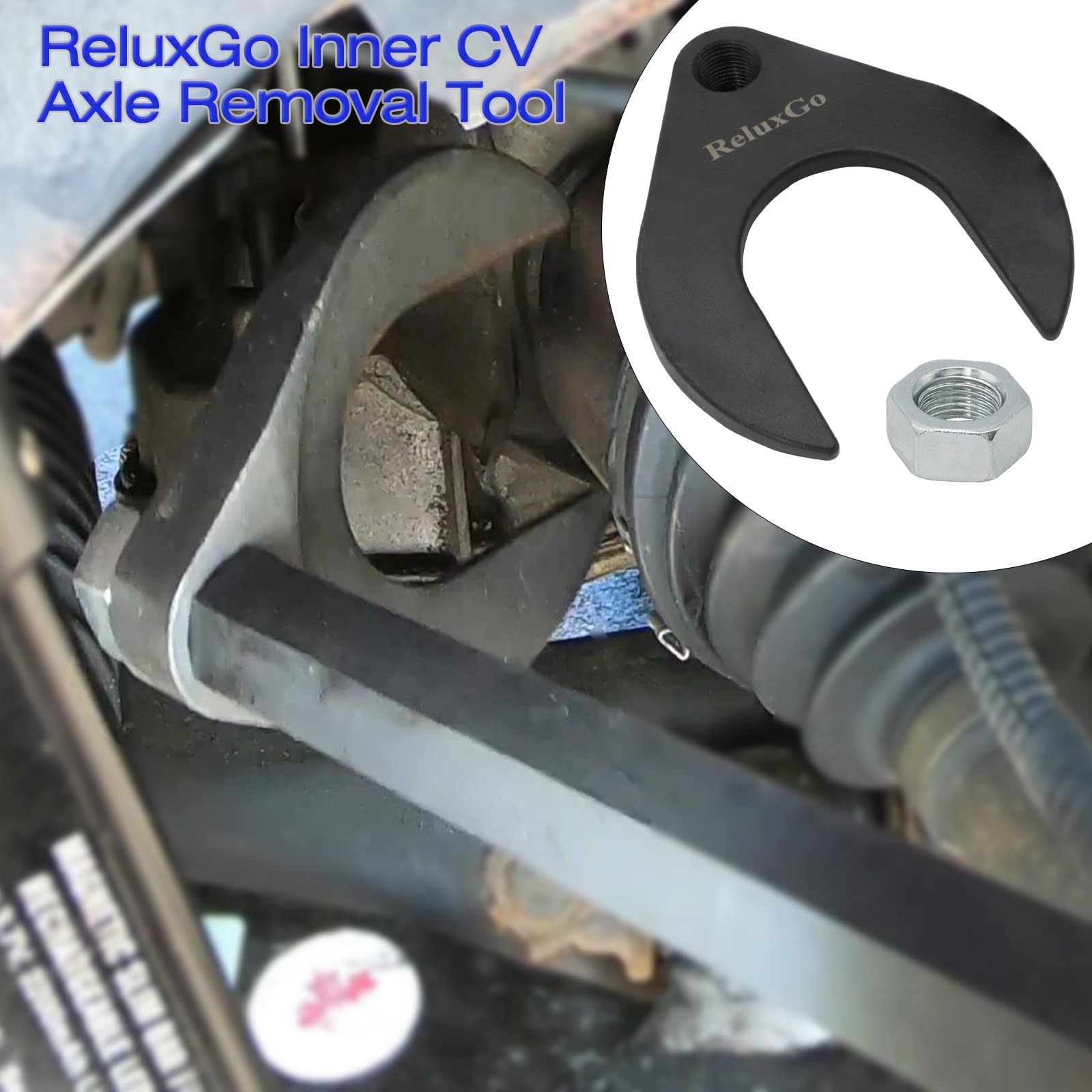 Snapklik.com : ReluxGo Inner CV Axle Removal Tool 48mm