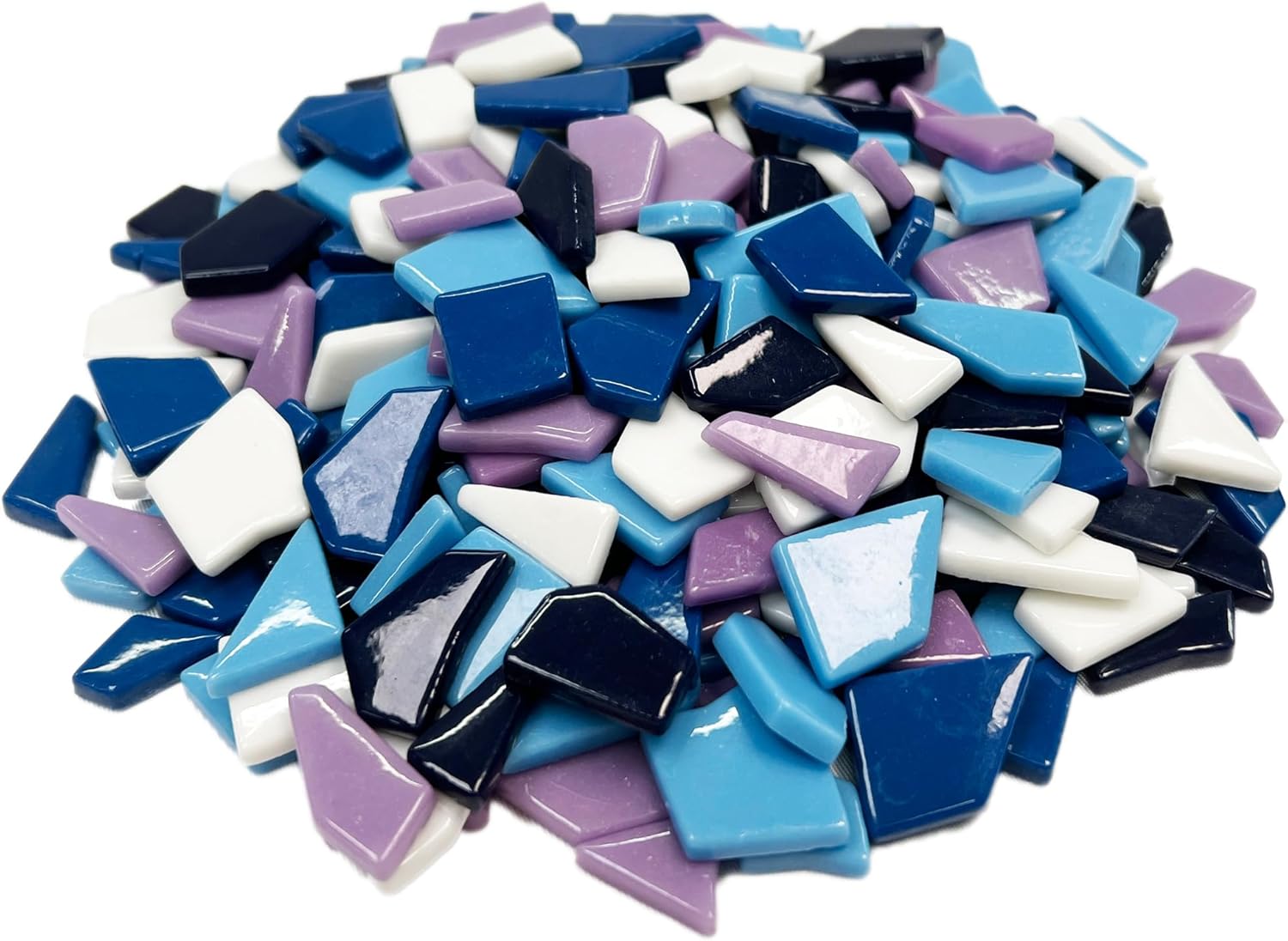 Amazon.co.jp: ONYX JAPAN ガラス モザイク 600g 全15色(Sweete Series)ランダム デコレーション DIY (Blue Set, 600 g) : ホビー