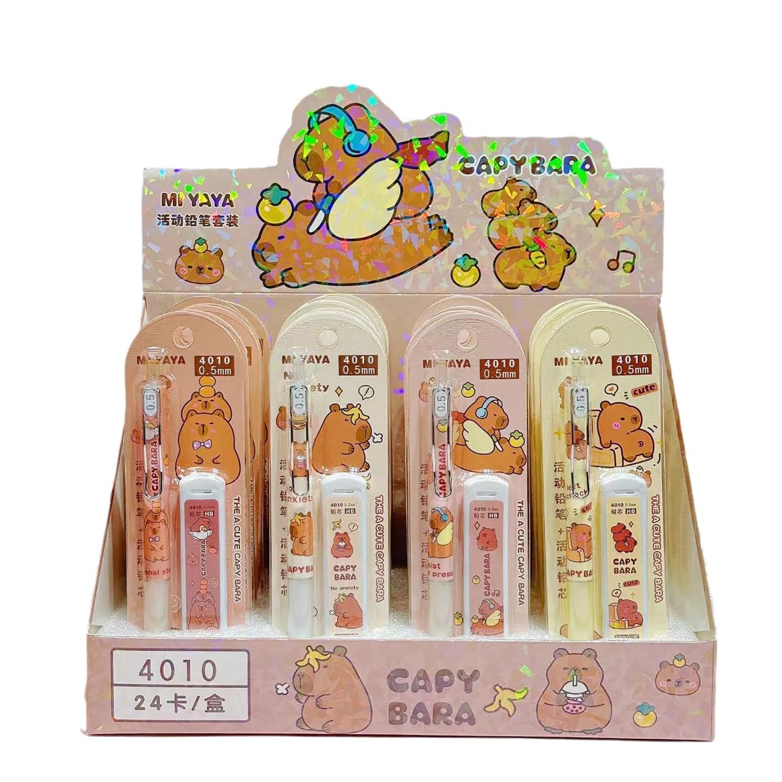 1Pack Cute Kawaii Capybara Themed Mechanical Pencils, Artistic Writing ...