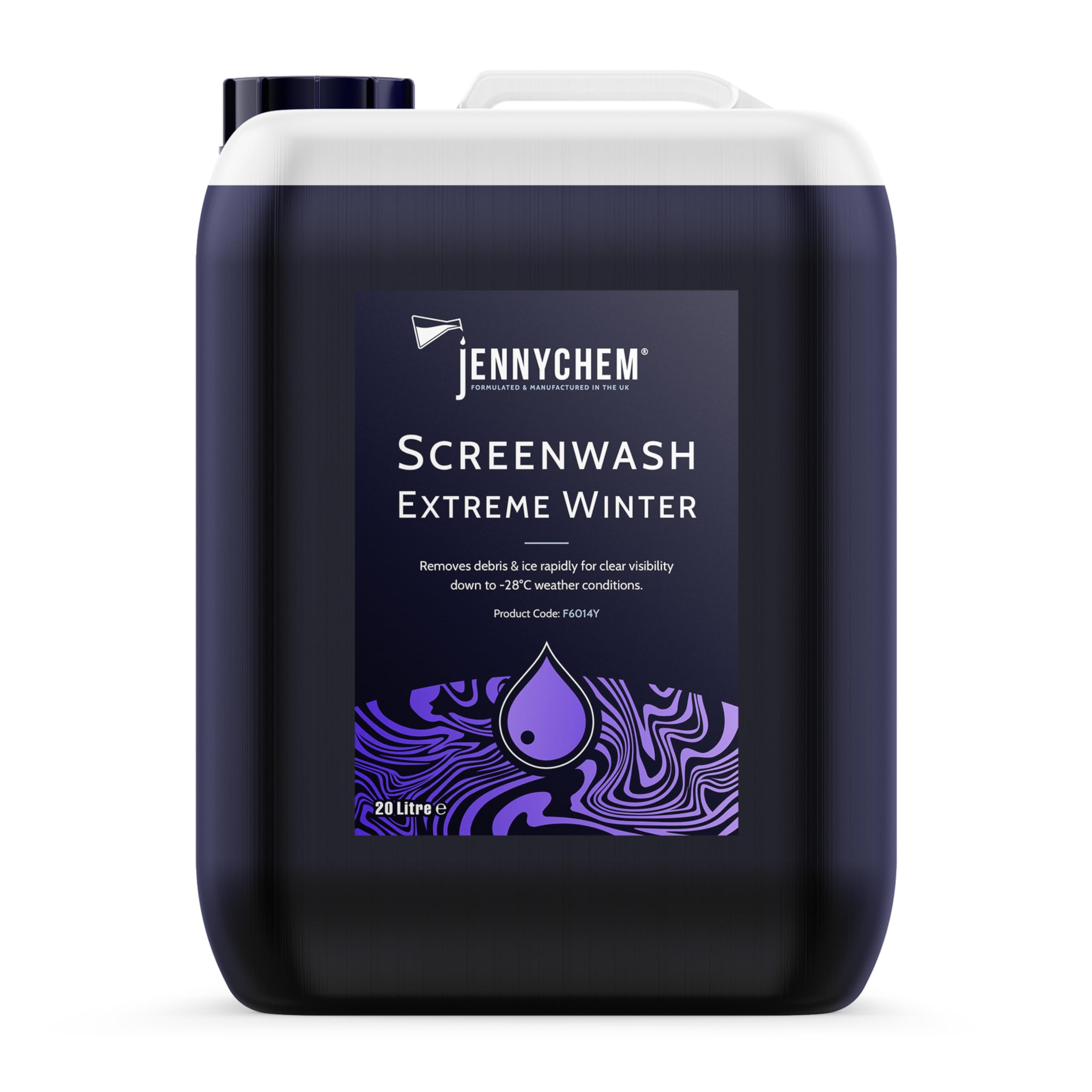 Jennychem Extreme Screenwash Concentrate Winter 20l Winter Windscreen ...
