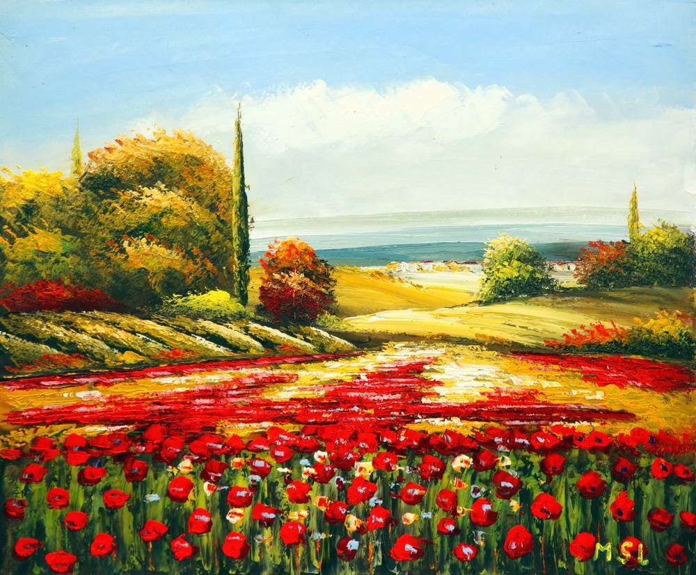 Spring Painting Abstract