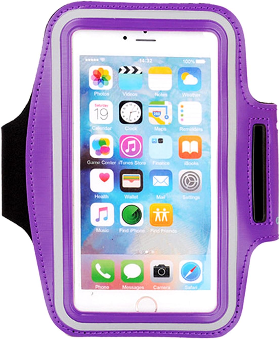 Amazon.com: Water Resistant Cell Phone Sports Armband for iPhone 8,7,6 ...