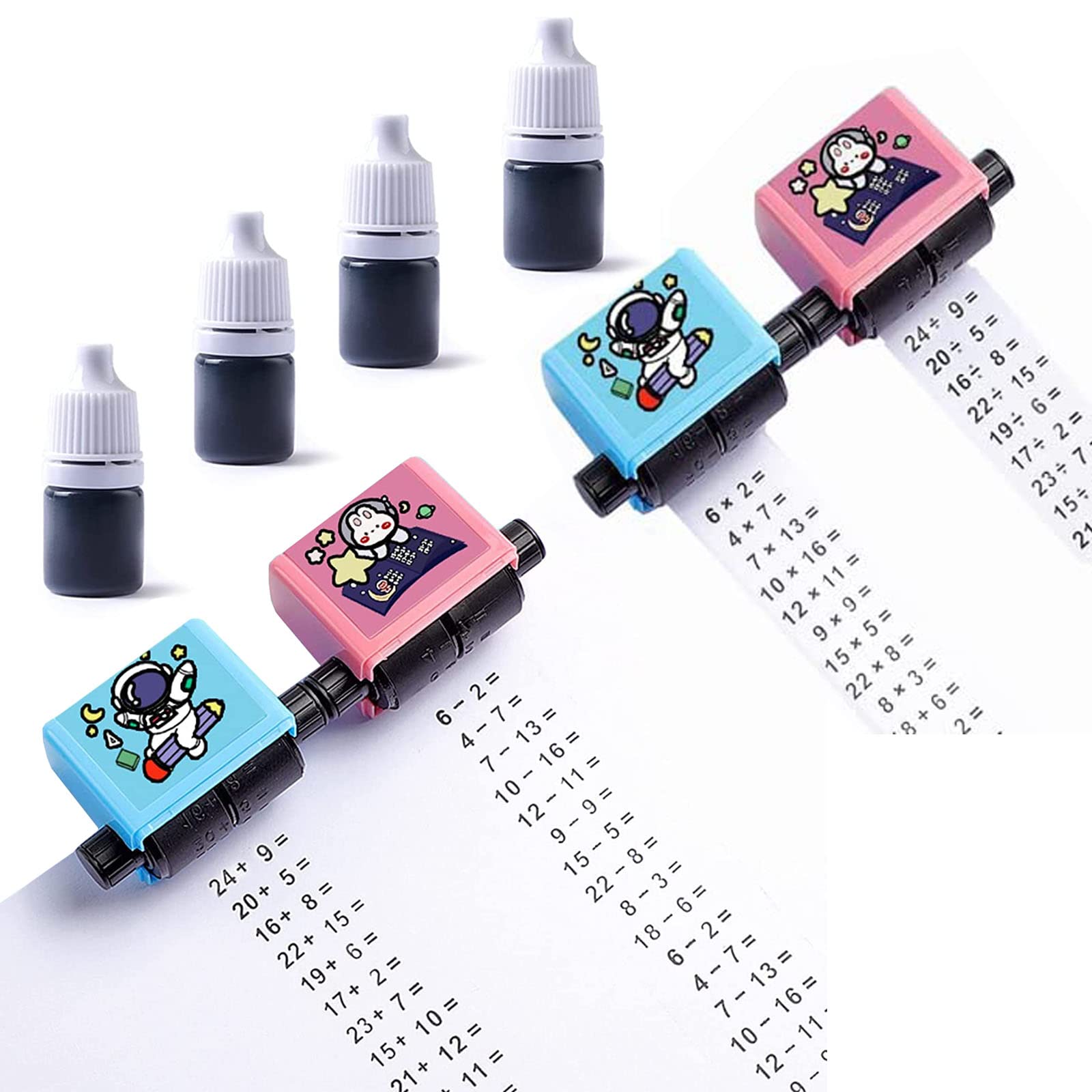 Amazon.com: FETNHU Roller Digital Teaching Stamp, Teaching Stamps for ...