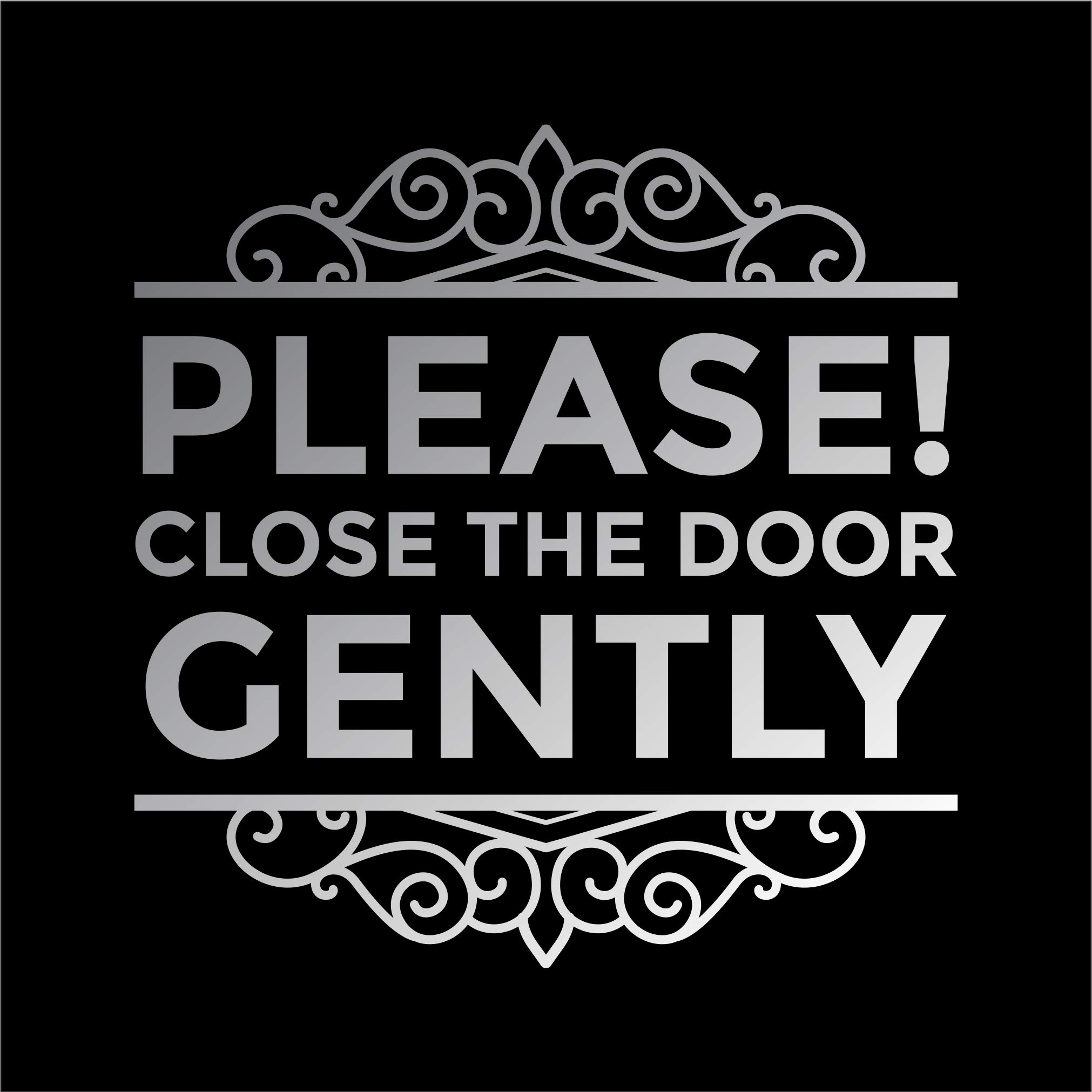 Please Close The Door Sign Printable